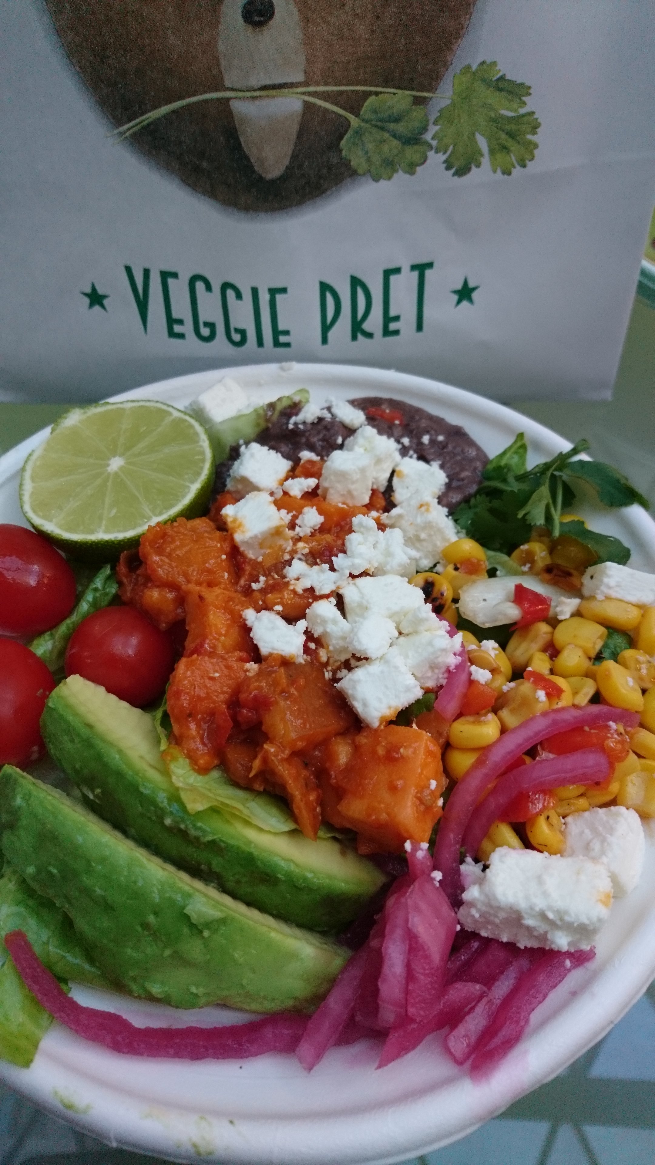 Veggie Pret – Mexican Inspired Salad Bowl – Reviews by Karen